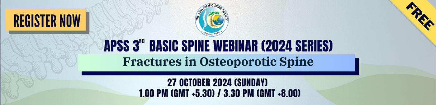 Asia Pacific Spine Society | Spine Section of APOA | Spine Society