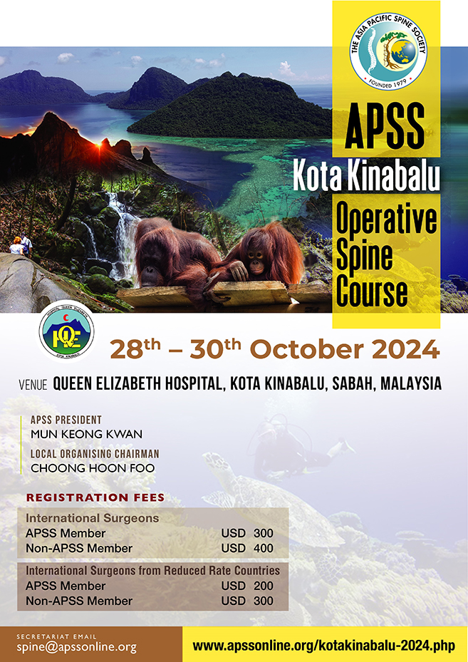 Asia Pacific Spine Society | Spine Section of APOA | Spine Society